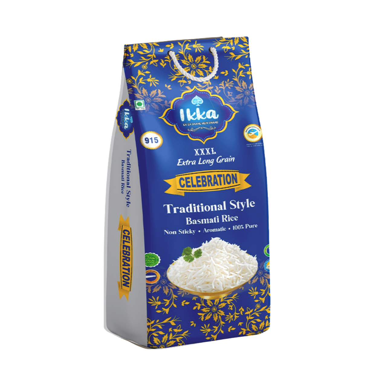 Arroz Basmati XXXL Extra Long Grain 5kg - IKKA