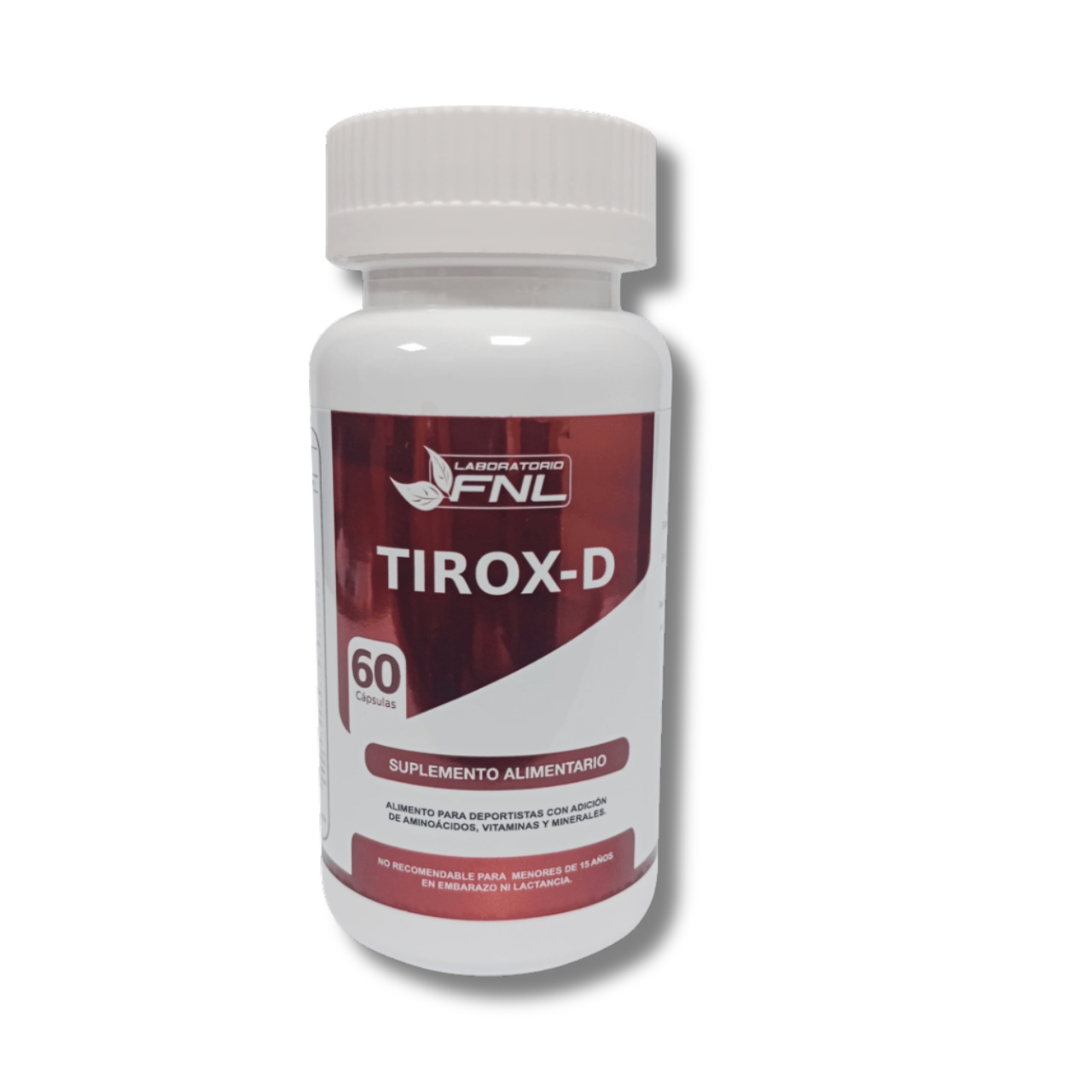 Tirox-D (Tiroides) 60 Cápsulas (1 mes) - FNL