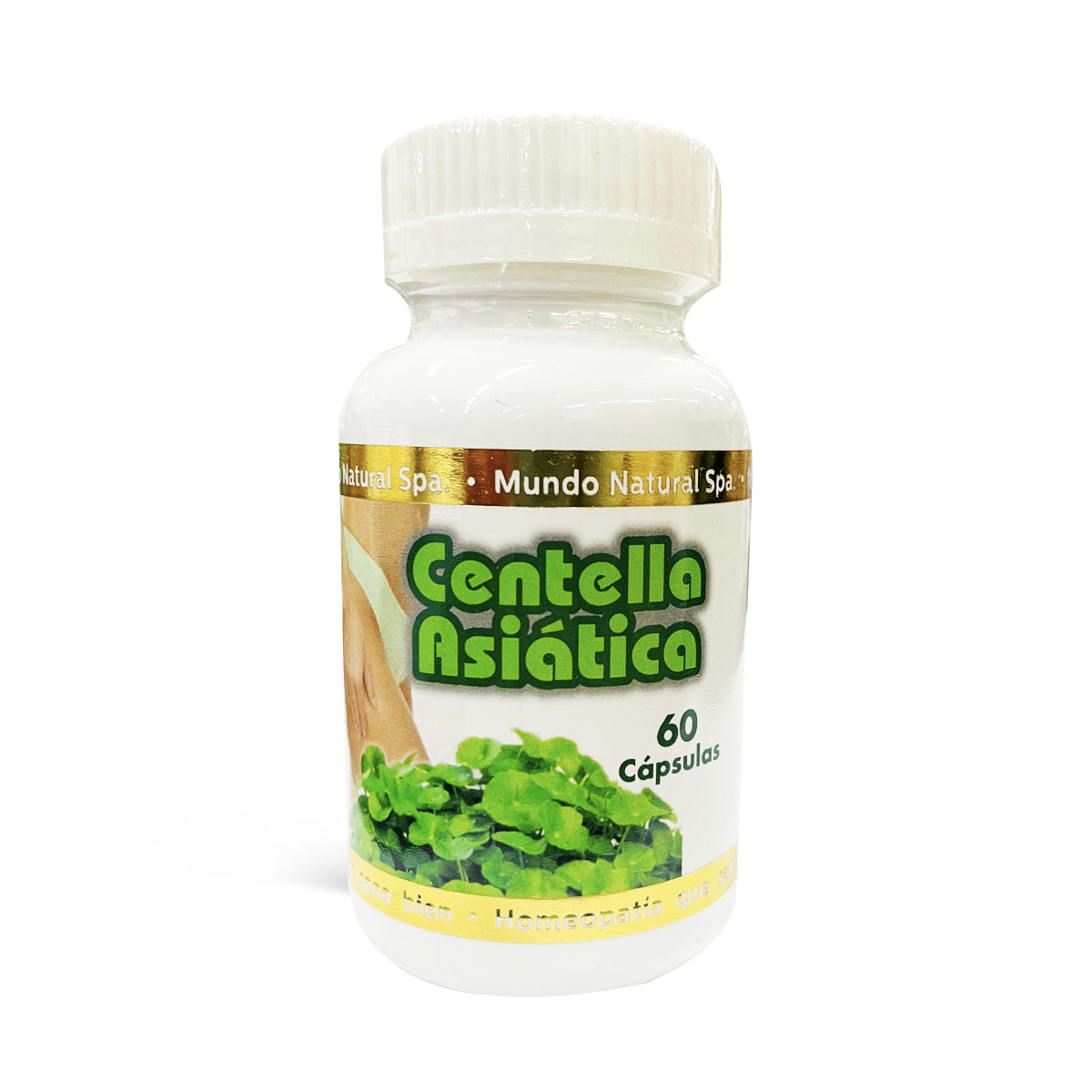 Centella Asiática 60 Cápsulas (1 mes) - Mundo Natural